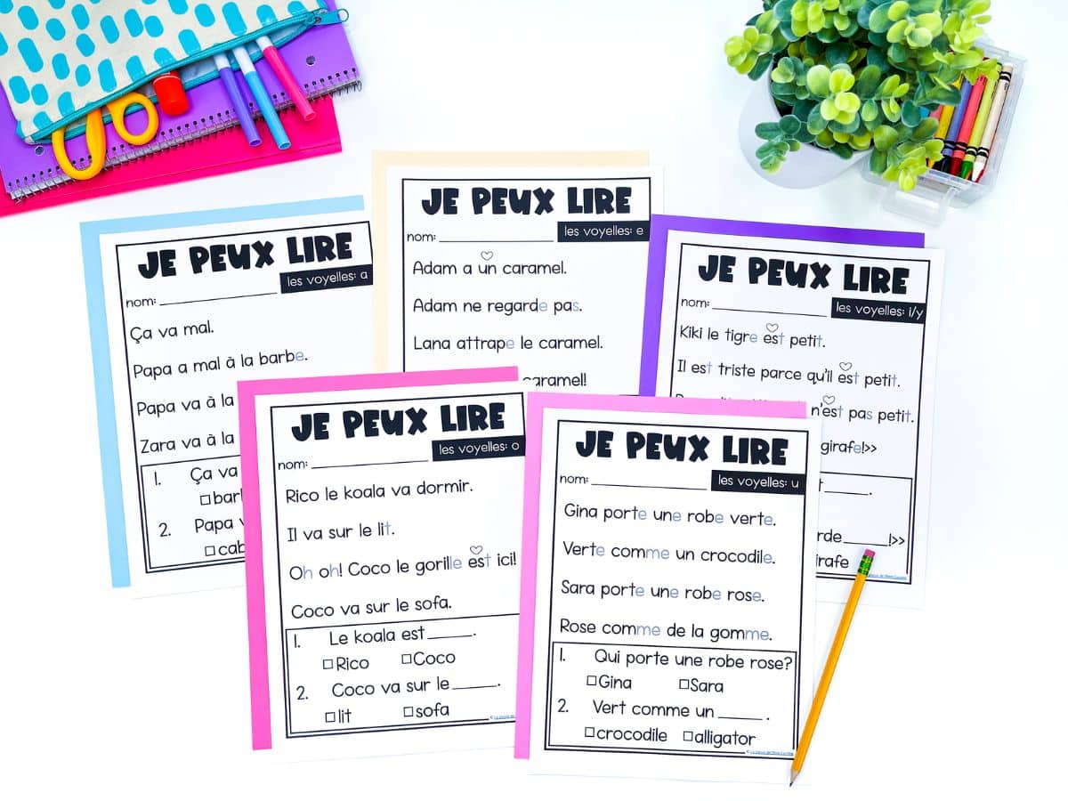 6 Simple Ways to Practice French Reading Fluency - La Classe de Mme ...