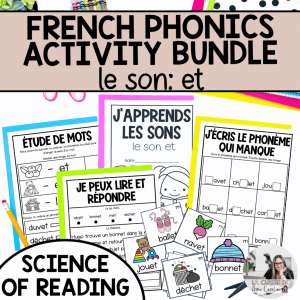 French Phonics Activities - Decoding, Phonological & Phonemic Awareness ...