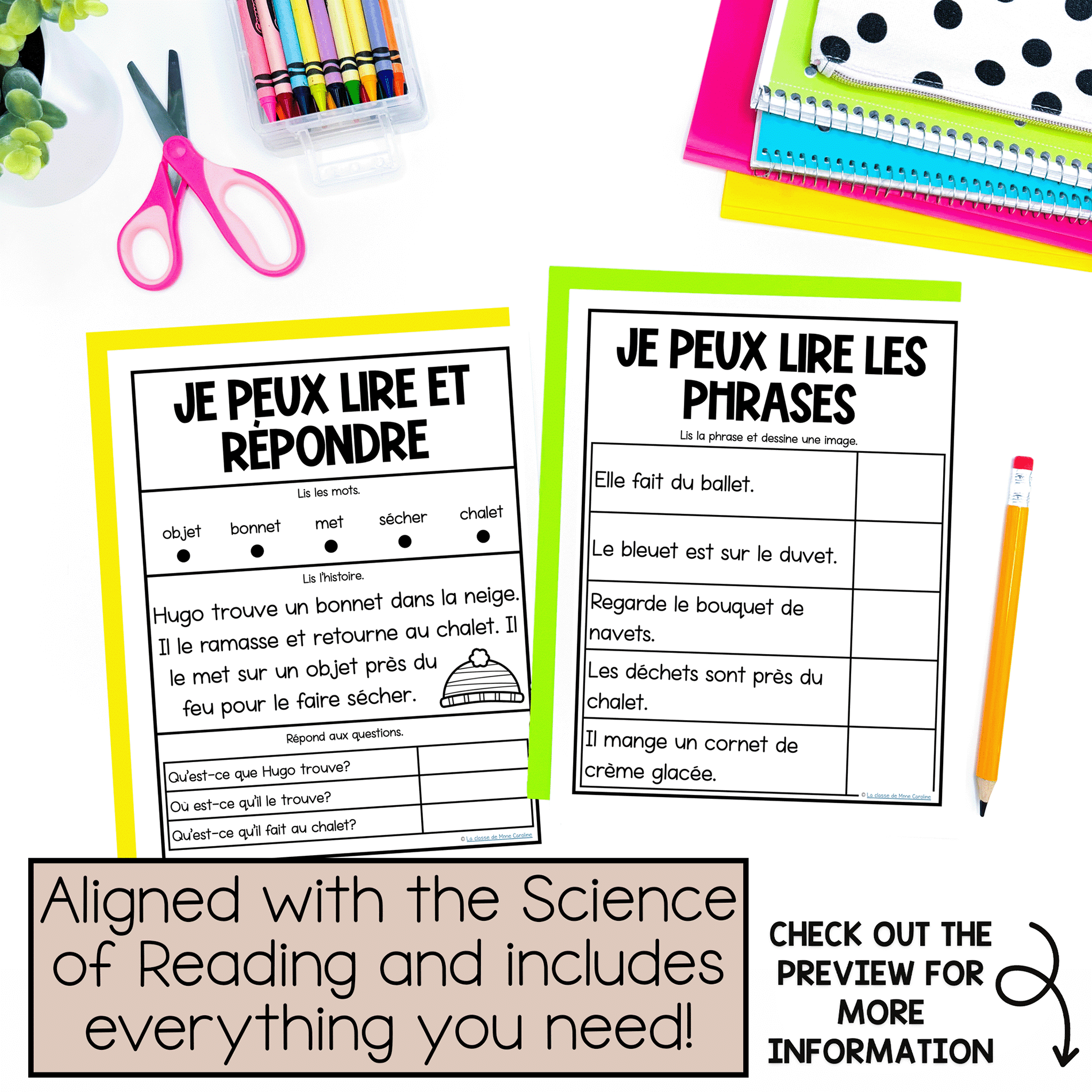 French Phonics Activities - Decoding, Phonological & Phonemic Awareness ...