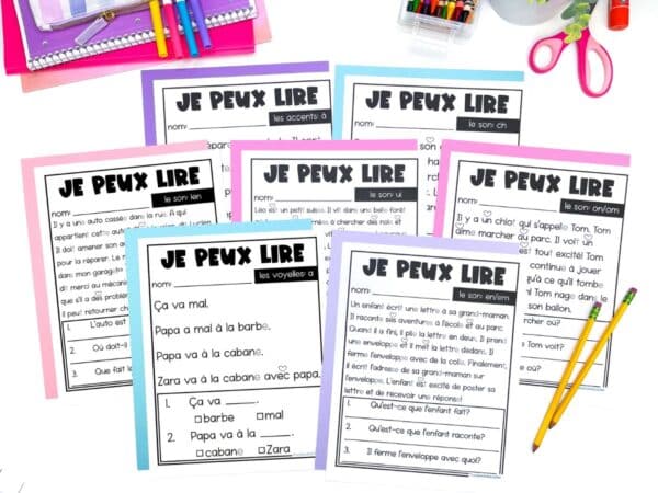 9 Best Decodable French Reading Resources for Grades 1 & 2