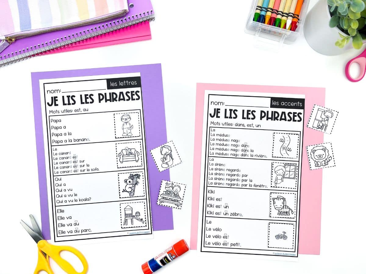 9 Best Decodable French Reading Resources for Grades 1 & 2